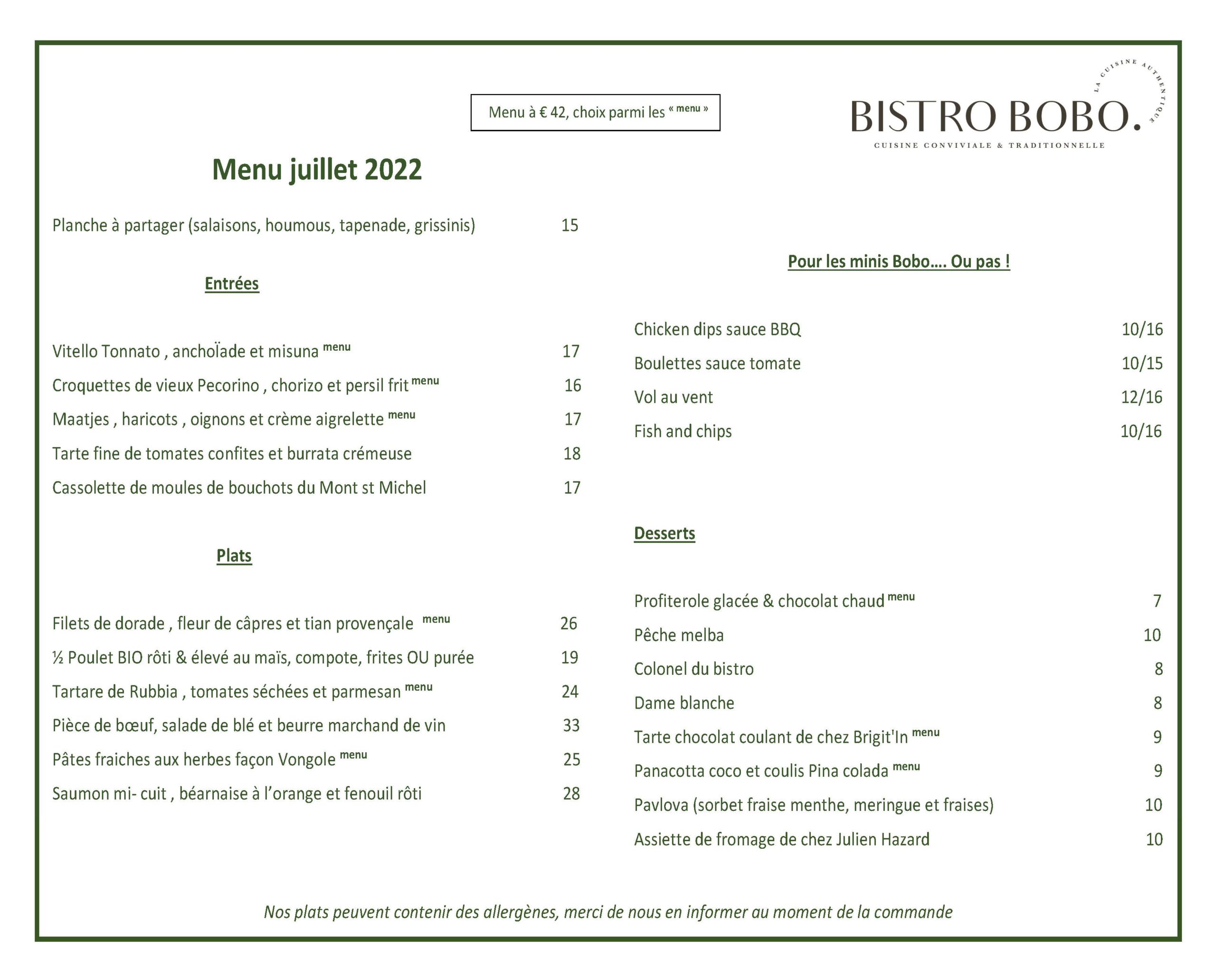 Bistro Bobo - Bistro Bobo cuisine conviviale et traditionelle à Auderghem